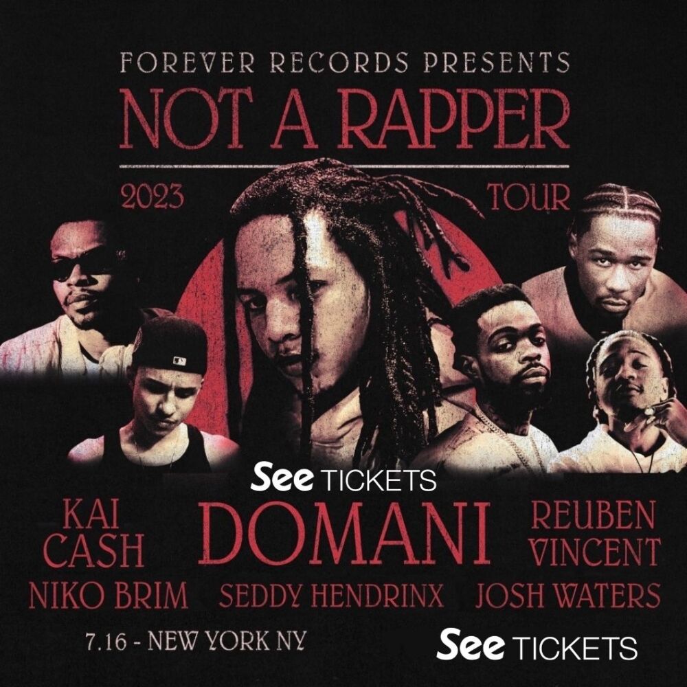 Domani | Not a Rapper Tour 2023 | SOB’s NYC