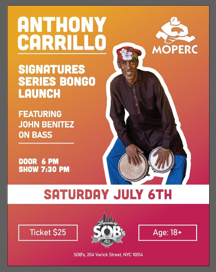 Anthony Carrillo | SOB’s NYC